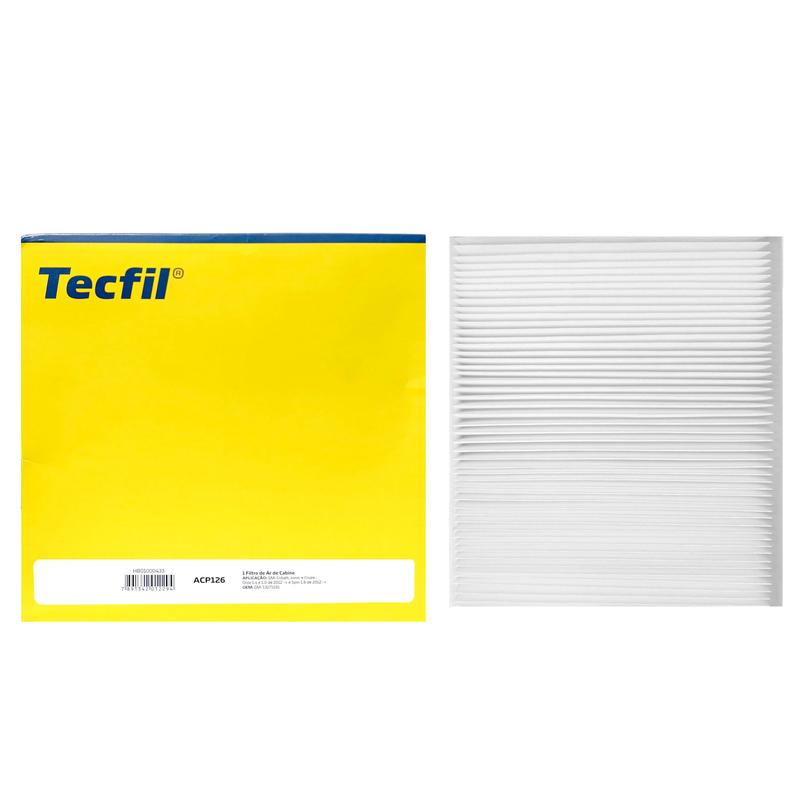 Filtro de Ar Condicionado GM Cobalt 1.4 e 1.8 Tecfil ACP126 - Filtros ...