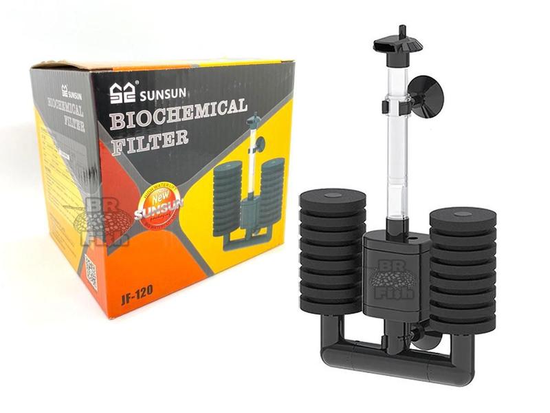Filtro De Espuma Com Bomba Sunsun Jf-120 Bioquímico 110V - Filtro para ...