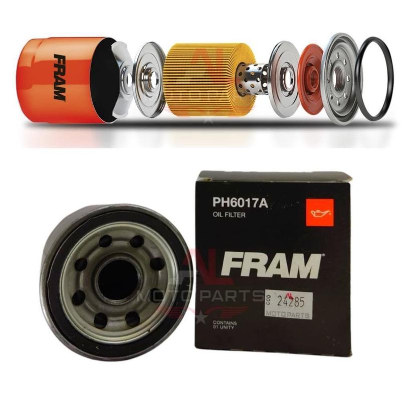 Filtro De Óleo Fram PH6017A Honda Yamaha Kawasaki Harley - Filtro de ...