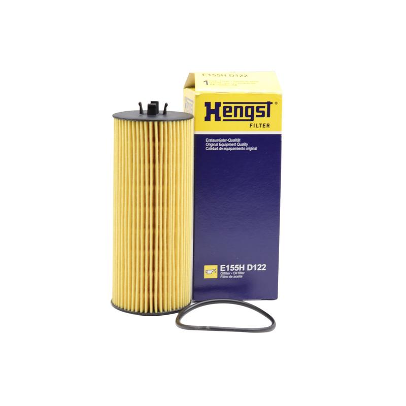 Filtro de Óleo Hengst E155H D122 Mercedes CLA45 - Cód.9701 - Filtro de Óleo Automotivo ...