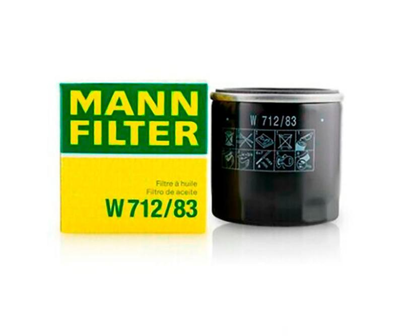 Filtro De Óleo Lubrificante Toyota Hilux / Sw4 2.5, 2.7, 2.8, 3.0 2001/2022 - Mann W712/83 ...