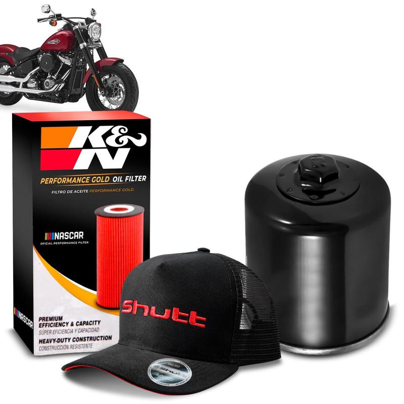Filtro de Óleo para Motos K&N Harley Davidson Softail Dyna Touring ...