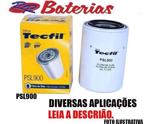 Filtro De Óleo Tecfil Psl900 - universal - Outros Automotivo - Magazine ...