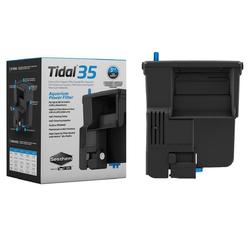 Filtro Externo Seachem Tidal 35 para Aquários até 130L - Filtro para ...