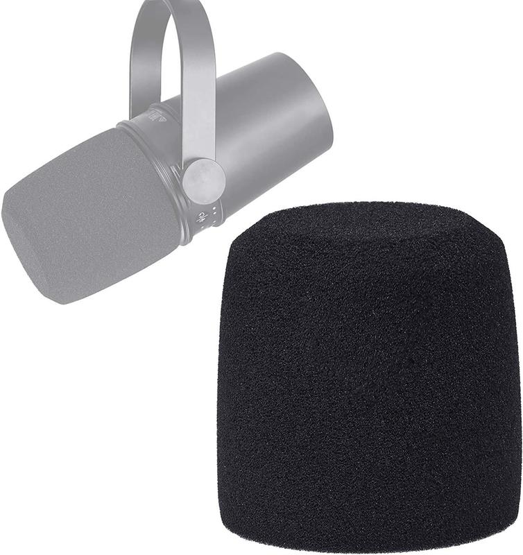 Filtro/Pop/Anti Puff/Espuma Microfone Dinâmico Shure Mv7 - Aj Som ...