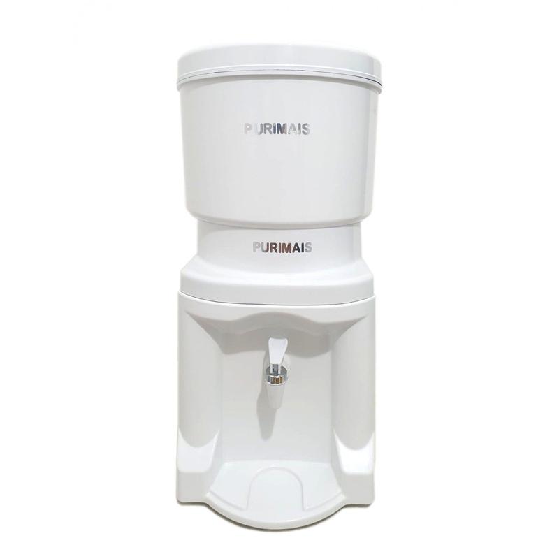 Filtro Purificador De Água PUBll Alcalino Com Cuba de Barro E 2 Refis ...