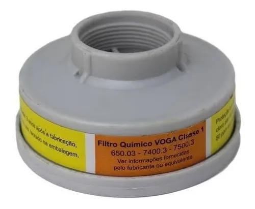 Filtro quimico plasticor para mascara vo e ga 4 unidades - Plastcor ...