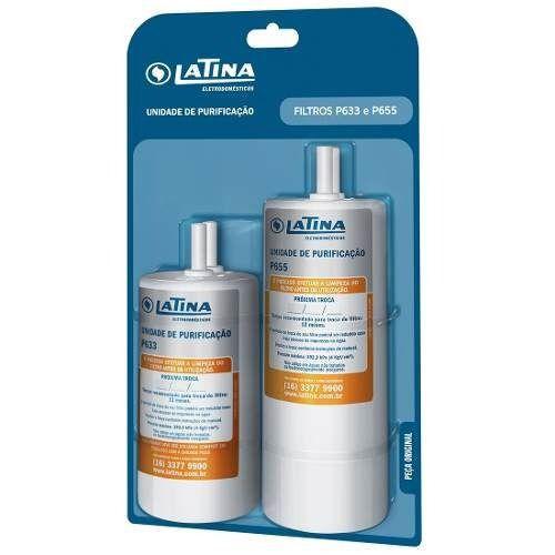 Filtro Refil Duplo Original Latina P633 + P655 - Jaider Jose Fernandes ...