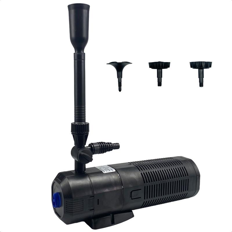 Filtro uv sunsun com bomba 2000L/h lampada Uv 9w Lago Fonte cristalina ...