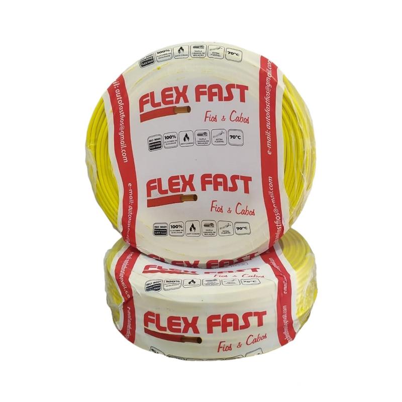Fio Cabo Flexível 1,50mm 750v Rolo 50 Metros - FLEX FAST - Cabo / Fio ...