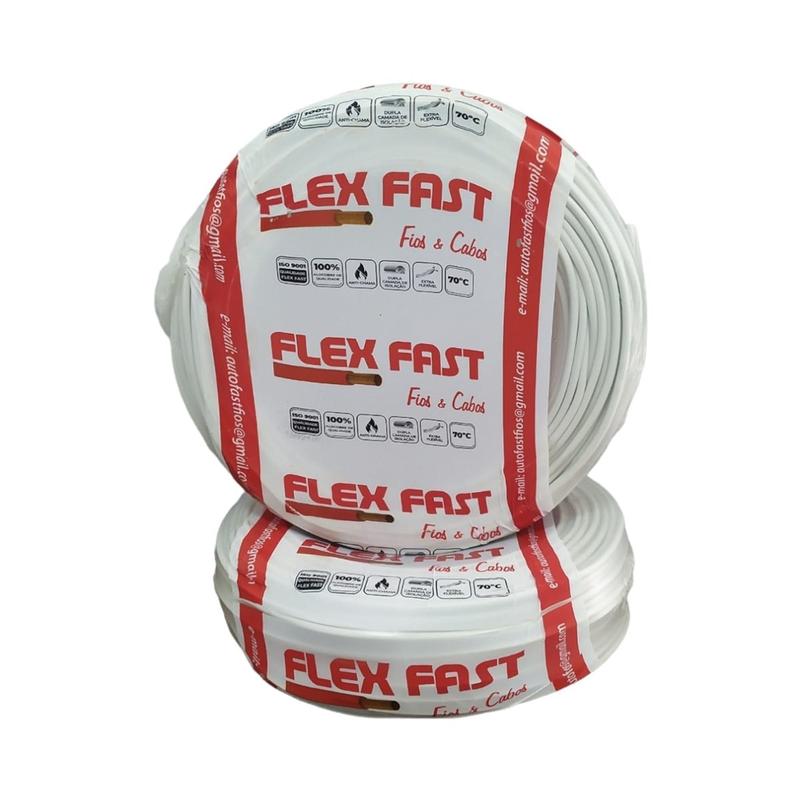 Fio Cabo Flexível 2,50mm 750v Rolo 100 Metros - FLEX FAST - Cabo / Fio ...