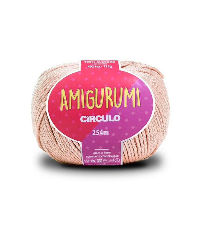 Fio Círculo Amigurumi 100% Algodão - 254m - 125g - Linha de Crochê ...
