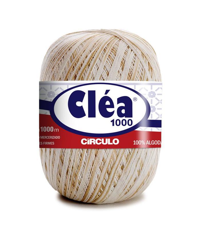 Fio Círculo Cléa 100% Algodão - 1000m - 160g - Linha de Crochê ...