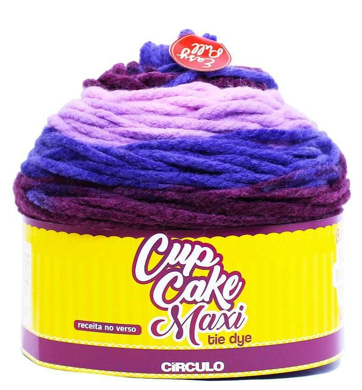 Fio Cupcake Maxi Tie Dye Círculo 200g - CIRCULO - Linha de Crochê ...