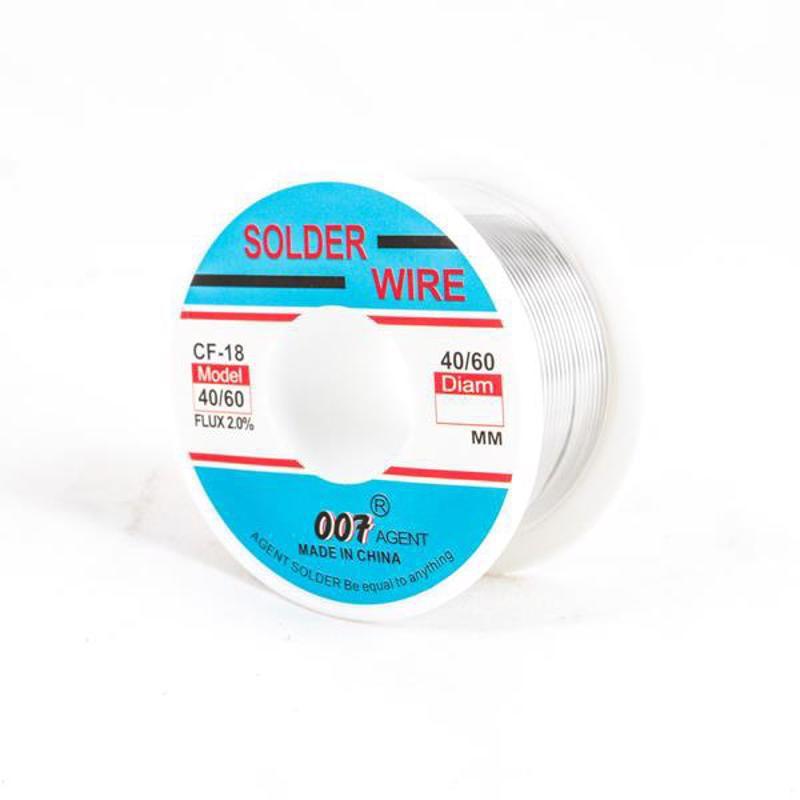 Fio de solda alta qualidade 60/40 estanho rolo carretel 50g - SOLDER ...