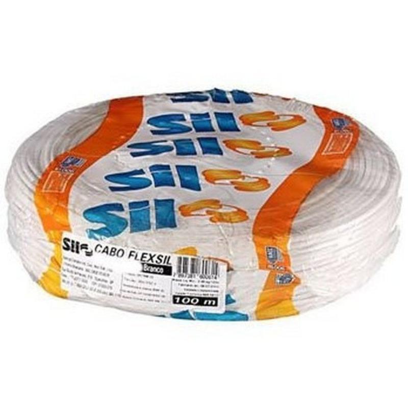 Fio Paralelo Sil Branco 2x2,5mm - SIL FIOS E CABOS - Cabo / Fio ...