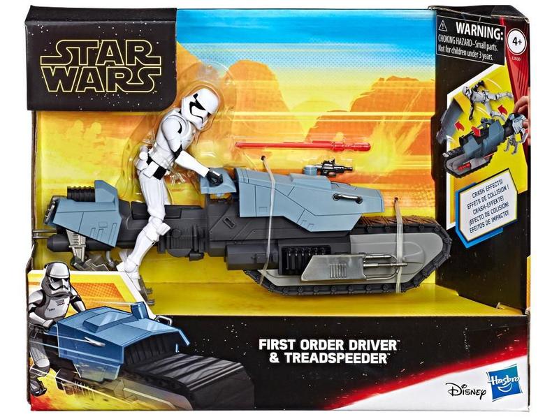 First Order Driver & Treadspeeder - Star Wars The Rise of Skywalker ...