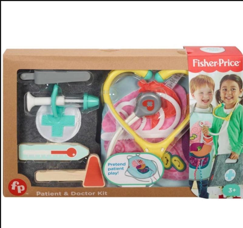 Fisher price kit medico educativo paciente e doutor - Kit Médico ...
