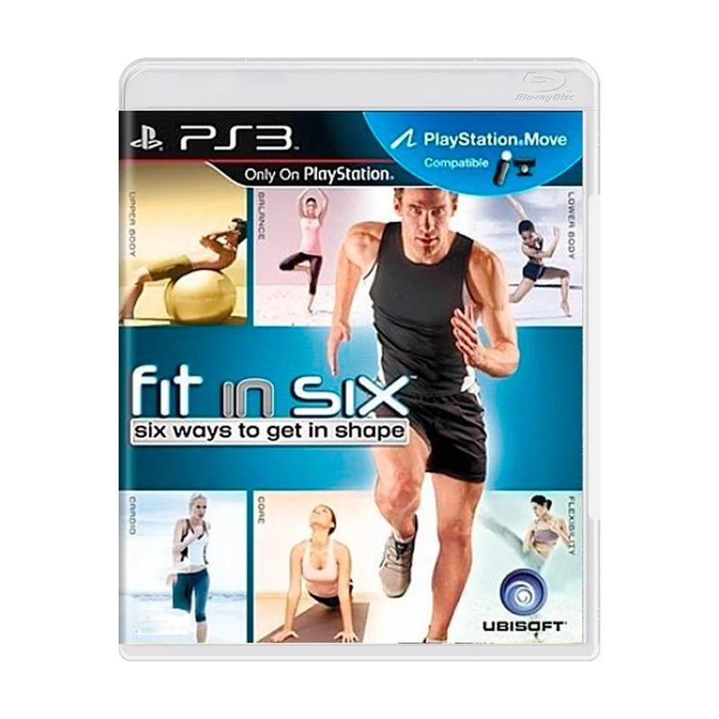 Fit In Six Six Ways To Get In Shape Ps3 Lacrado Mídia Física - Ubisoft ...