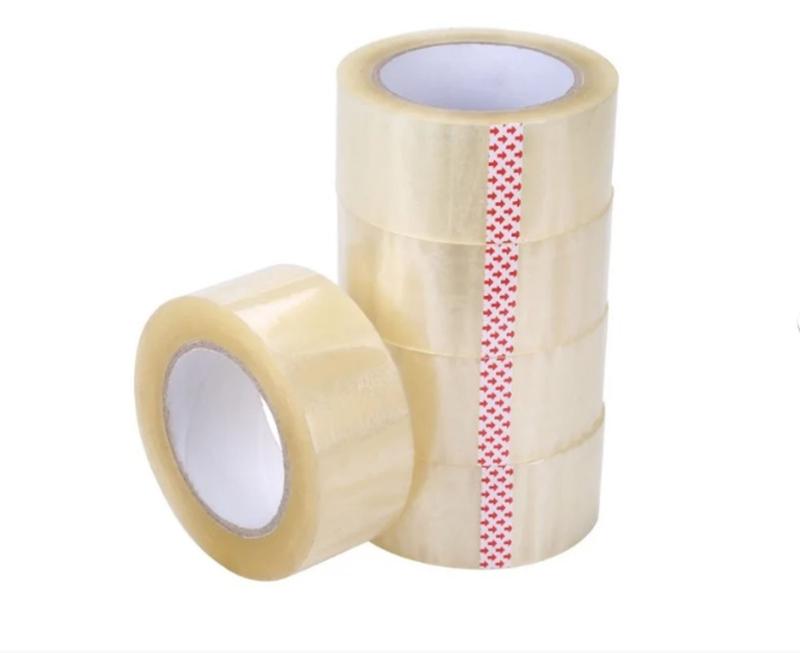 Fita Adesiva 45 x 100 metros Transparente Kit com 5 Rolos - Nova - Fita ...
