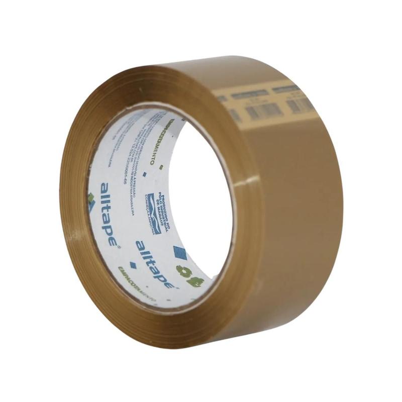 Fita Adesiva 48Mm X 50M Marrom - Durex Largo Empacotamento - Alltape ...
