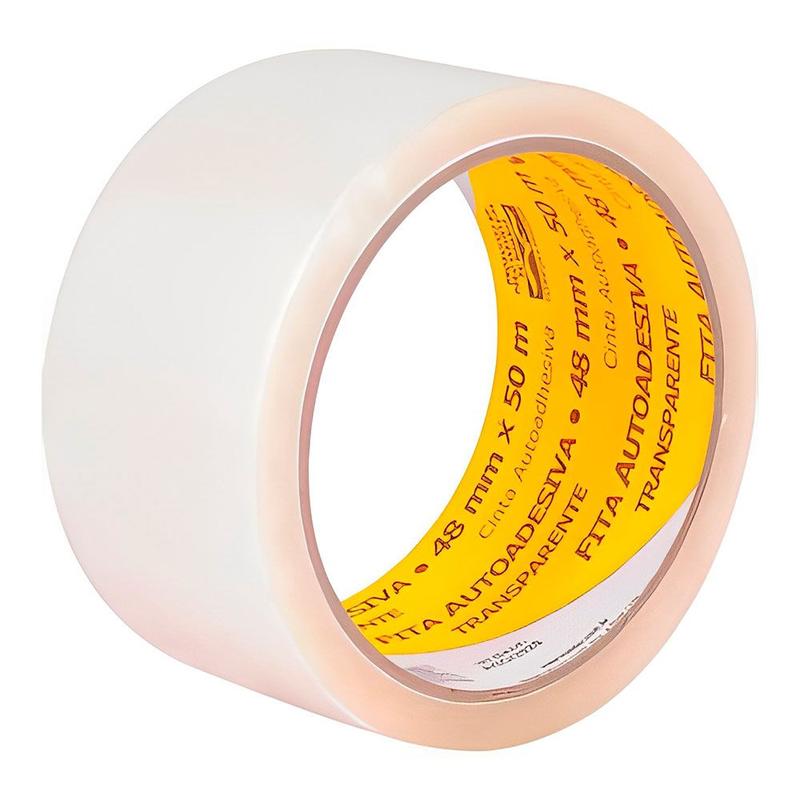 Fita Adesiva 48mmx50m Transparente - Vonder - Fita Adesiva - Magazine Luiza