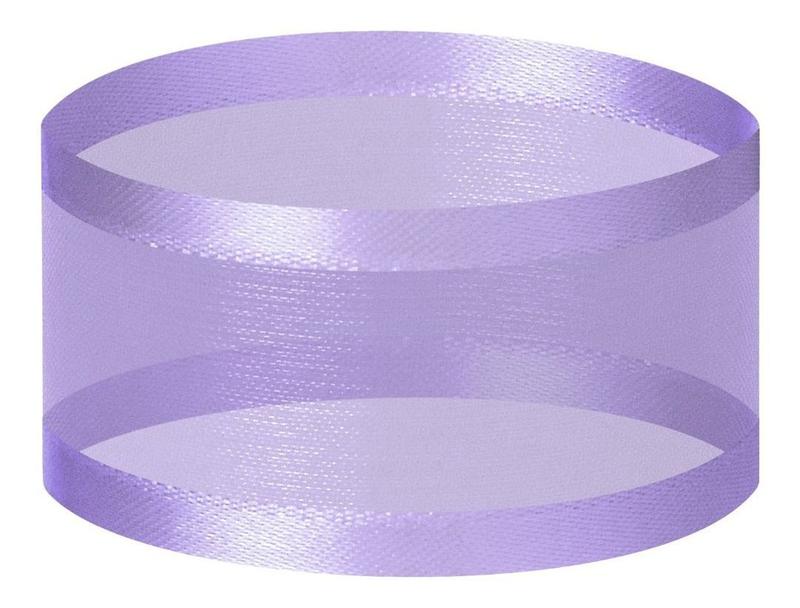 Fita De Organza C Cetim 25mm X 10 Metros C/05 Un = 50metros - Fitas ...