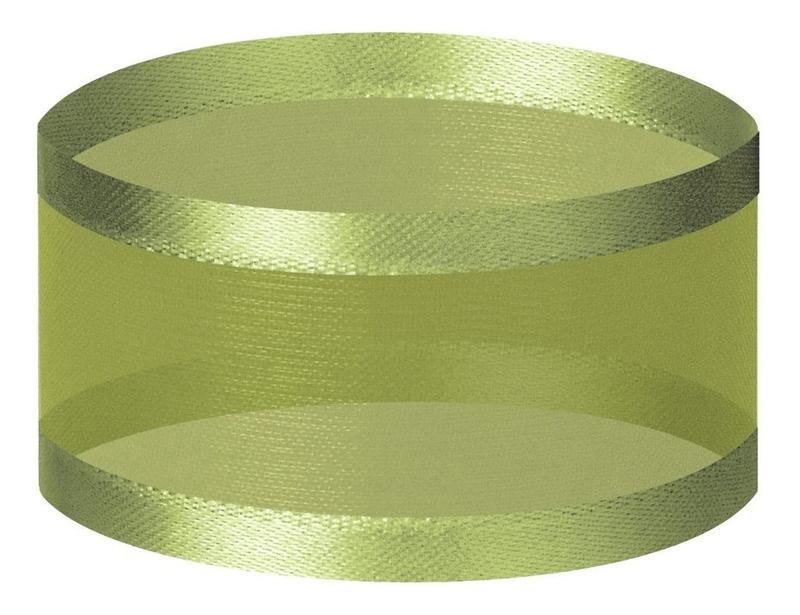 Fita De Organza C Cetim 40mm X 10 Metros C/20 Un = 200metros - Fitas ...