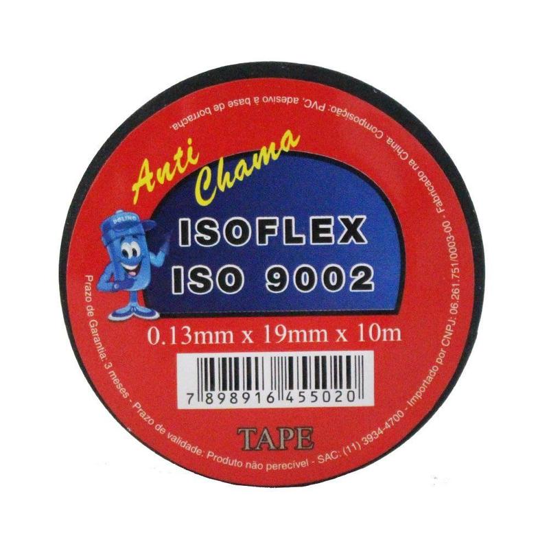 Fita Isolante 10 Metros isoflex - kit Com 250 Rolos - Fita Isolante - Magazine Luiza