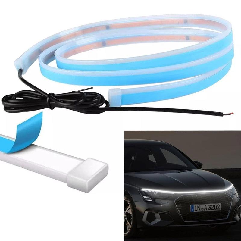 Fita Led Capo Carro Luz DRL Sequencial Automotivo 1 Metros 50cm ...