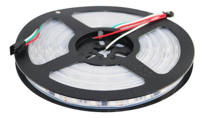 Fita Led Rgb Digital 2811 12V 366 Efeitos 300 Leds 5 Metros - Ena ...