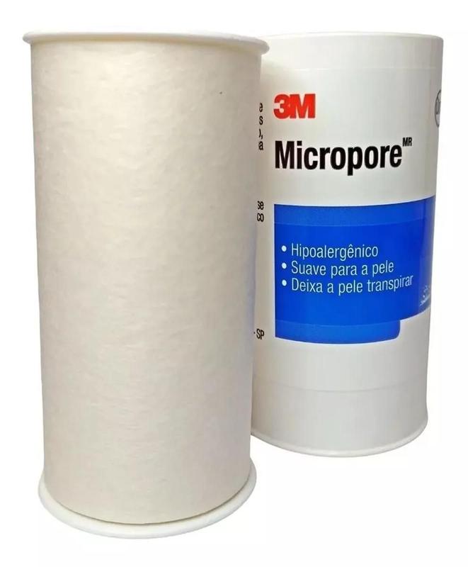 Fita Micropore Branca 10cm x 10mt com Carretel - 3M - Fita Microporosa ...
