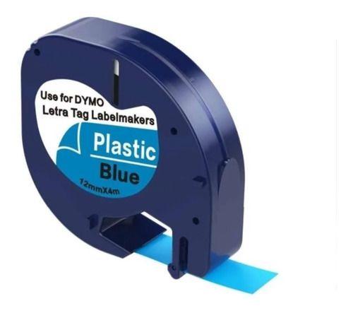 Fita Plástica Para Rotuladora Dymo Letratag 4m X 12mm - Label Tape ...