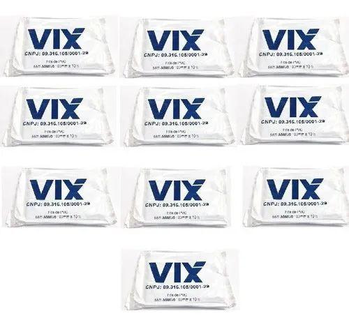 Fita Pvc Preto Com 10 Metros X 100mm Kit Com 10 Unidades - VIX / DUGOLD ...