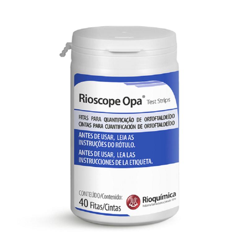 FITA RIOSCOPE OPA, "Test Strips", C/40 - RIOQUIMICA - RIOQUÍMICA - Fita ...