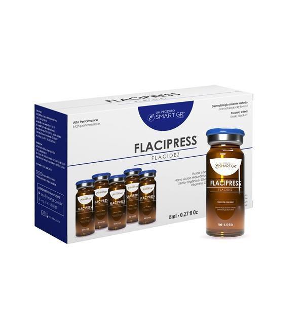 Flacipress - Flacidez Cutânea - 5 Frascos De 8 Ml - Smart Gr ...