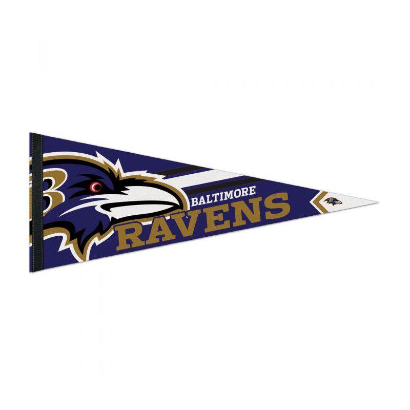 Flâmula NFL Baltimore Ravens Logo Premium Pennant - Grande - Wincraft ...