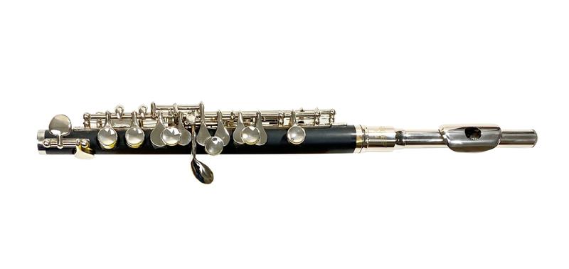 Flautim Piccolo C Transversal Marca Halk Com Corpo de Abs - Flauta ...