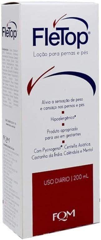 Fletop Caixa 200ml Loção Para Perna E Pés - FQM - Hidratante para os ...