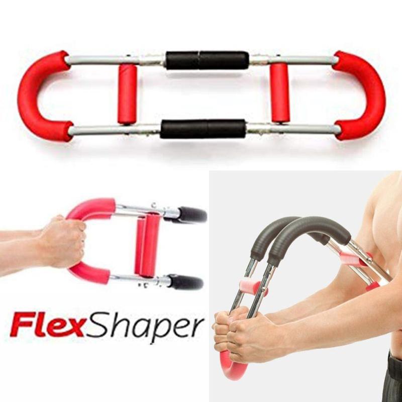 Flex Shaper Barra Construtora de Músculos para Tríceps, Bíceps e até Coxas Flex Shaper ...