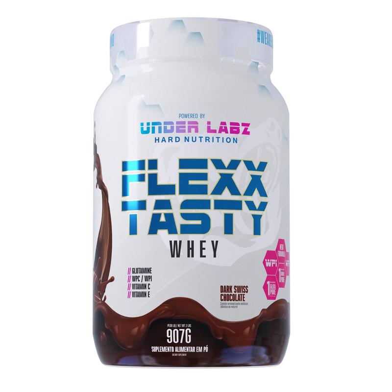 Flexx Tasty Whey 900g Whey Concentrado E Isolado Under Labz - Whey ...