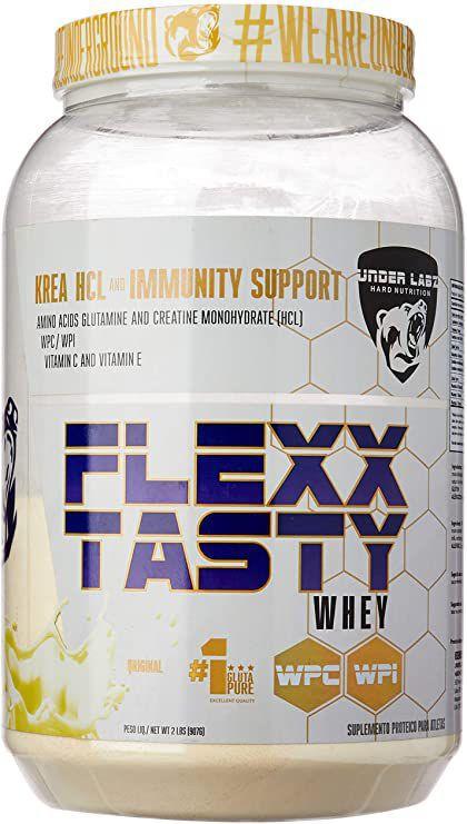 Flexx Tasty Whey 900gr - Under Labs - Under Labz - Whey Protein - Magazine Luiza