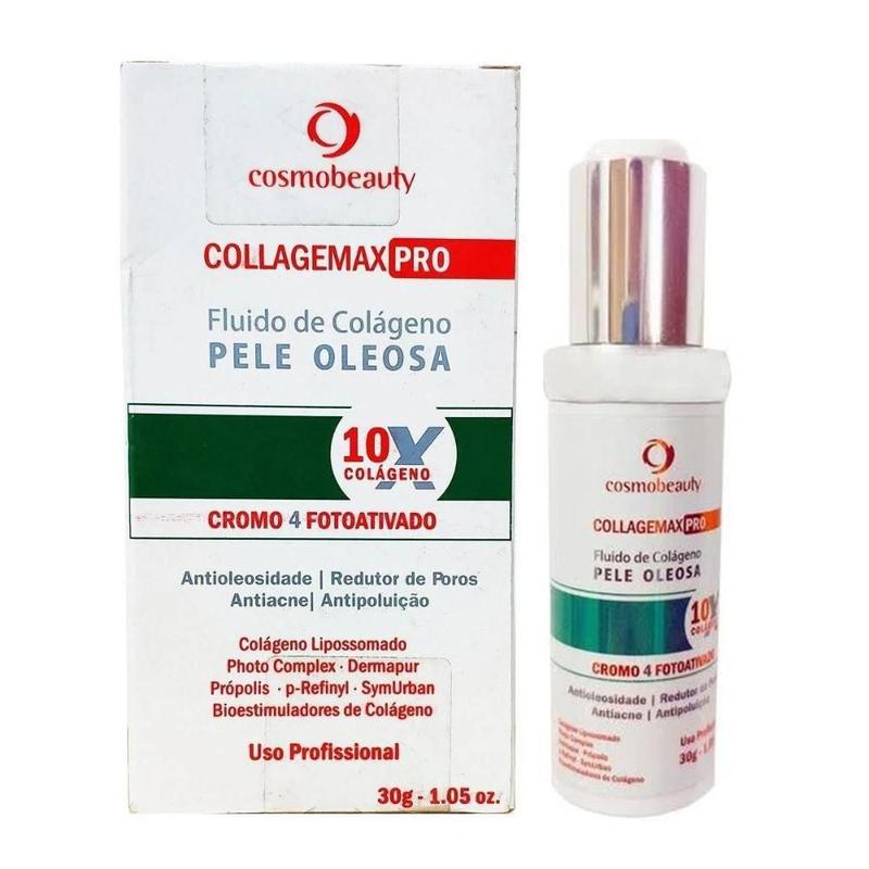 Fluido de Colágeno Pele Oleosa Collagemax PRO Cosmobeauty - Colágeno ...
