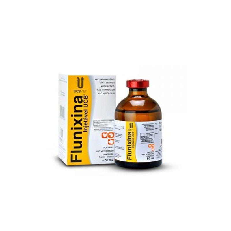 Flunixina Injetável UCB - 50ml - Antibiótico - Magazine Luiza
