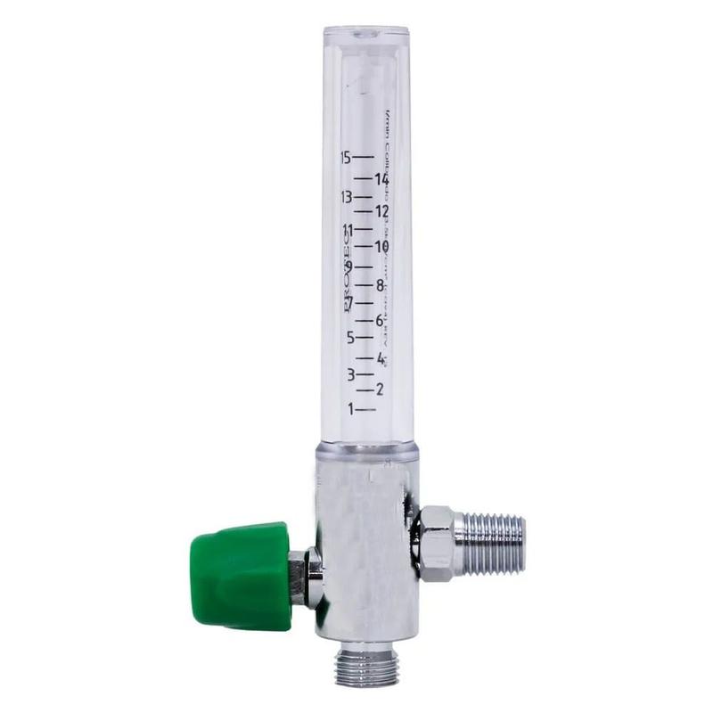 Fluxômetro Para Oxigênio - 0-15 Lpm - Macho - Oxigel - Unitec ...