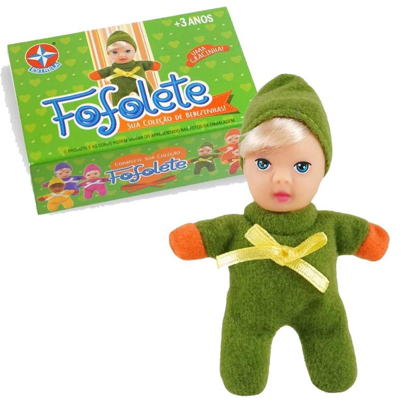 Fofolete Boneca Verde Colecionável Lançamento Estrela 9cm - Bonecas ...