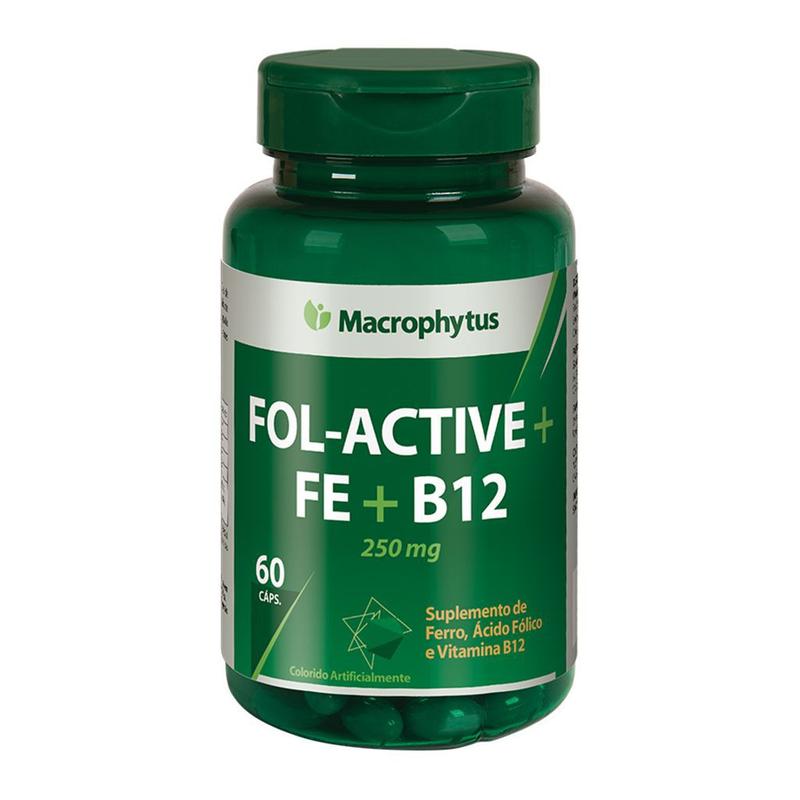 Fol-Active 250mg 60 cápsulas - Macrophytus - Fitoterápicos e Vitaminas ...