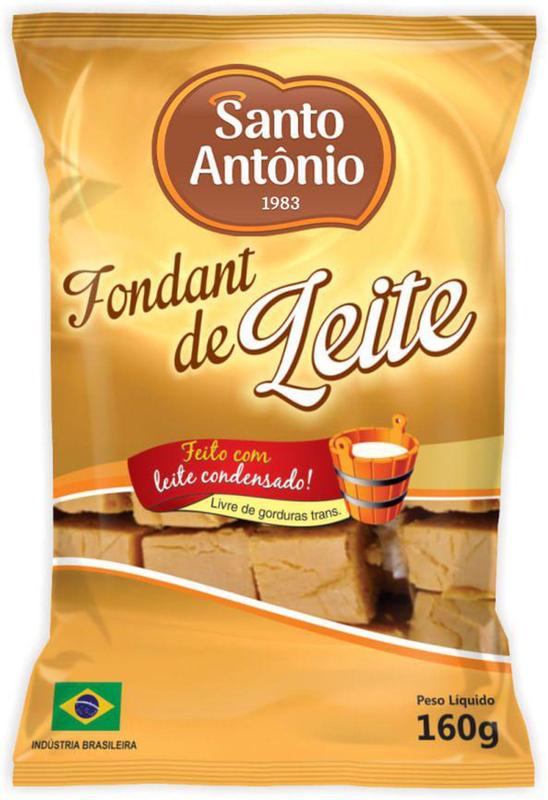 Fondant de leite 160g - santo antonio - Colomba Pascal - Magazine Luiza