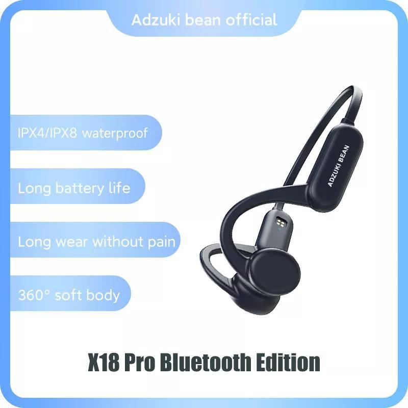 Fone Adzuki Bean X18pro Mp3 Condução Óssea Bluetooth Natação - Fone de ...