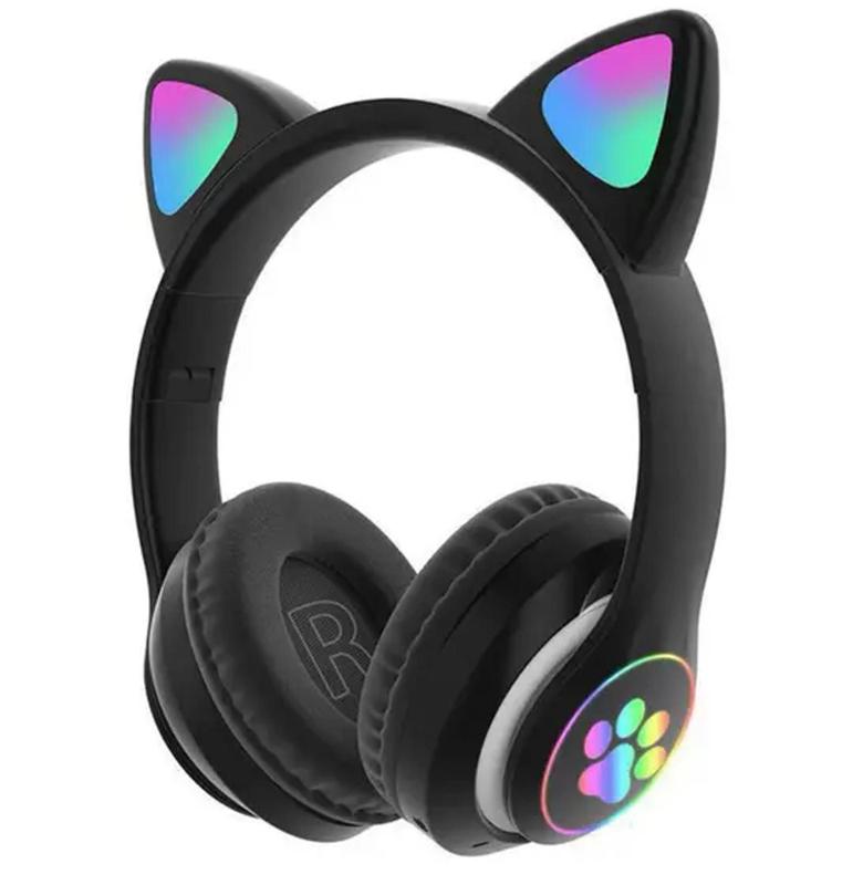 Fone Cat Gatinho Sem Fio Wireless 5.0 Led Bluetooth Recarregável - Fone ...